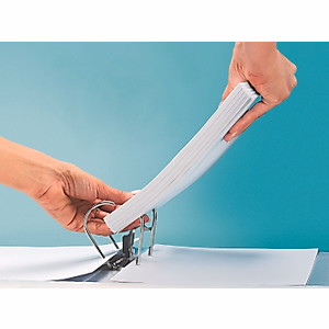 Leitz 180° A4 Board Lever Arch File 80mm Red - Pack of 3