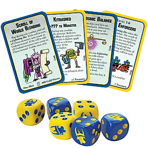 Steve Jackson Games Munchkin Warhammer Age of Sigmar Lightning Dice , Blue