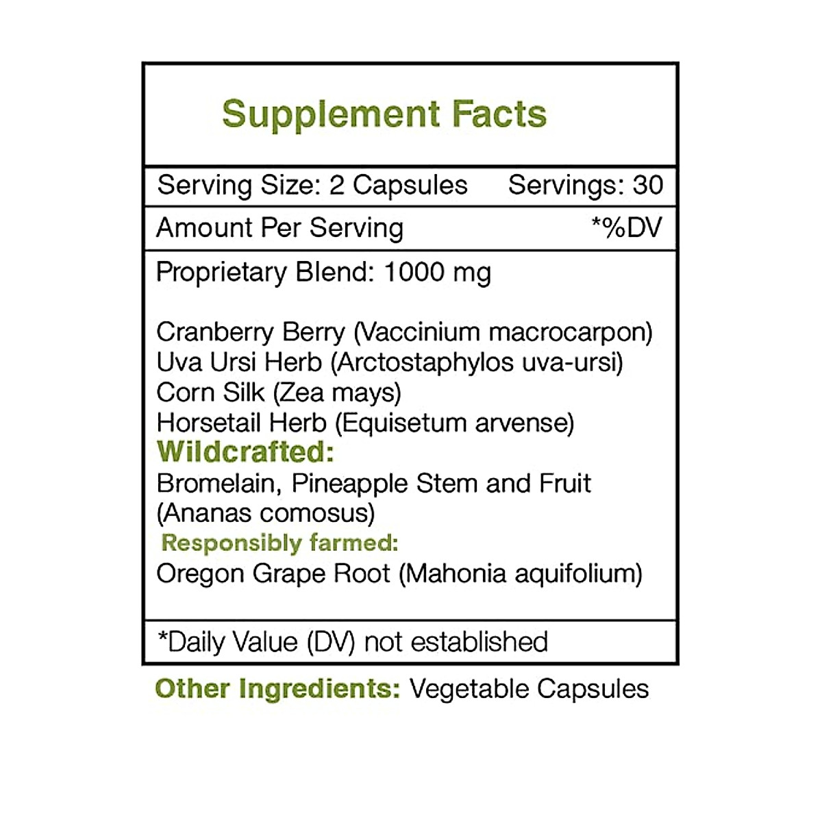 Secrets of the Tribe - UTI Secret, Urinary Tract Formula, Herbal Supplement Blend (60 Capsules)