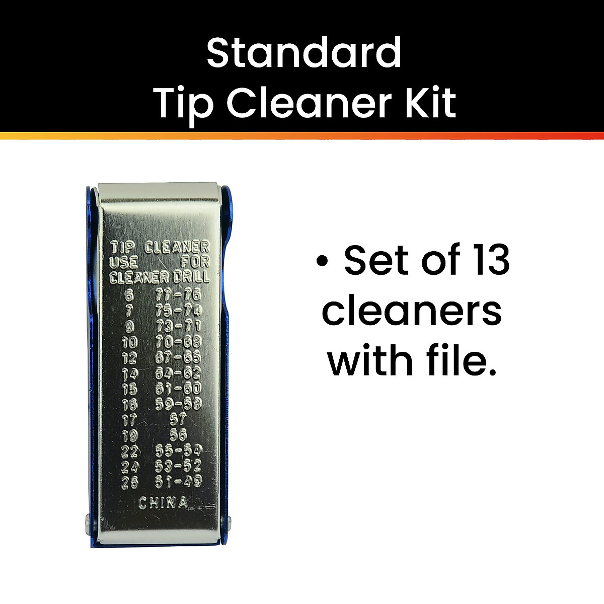 Hot Max 22034 Standard Tip Cleaner Kit