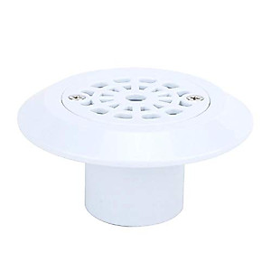 Summer Enjoyment Meiyya Swimming Pool Floor Drain, Swimming Pool Drainer, Reliable Filter Type Garden Home Water Park Outdoor for Bathroom Swimming Pool Use(1.5 inch)