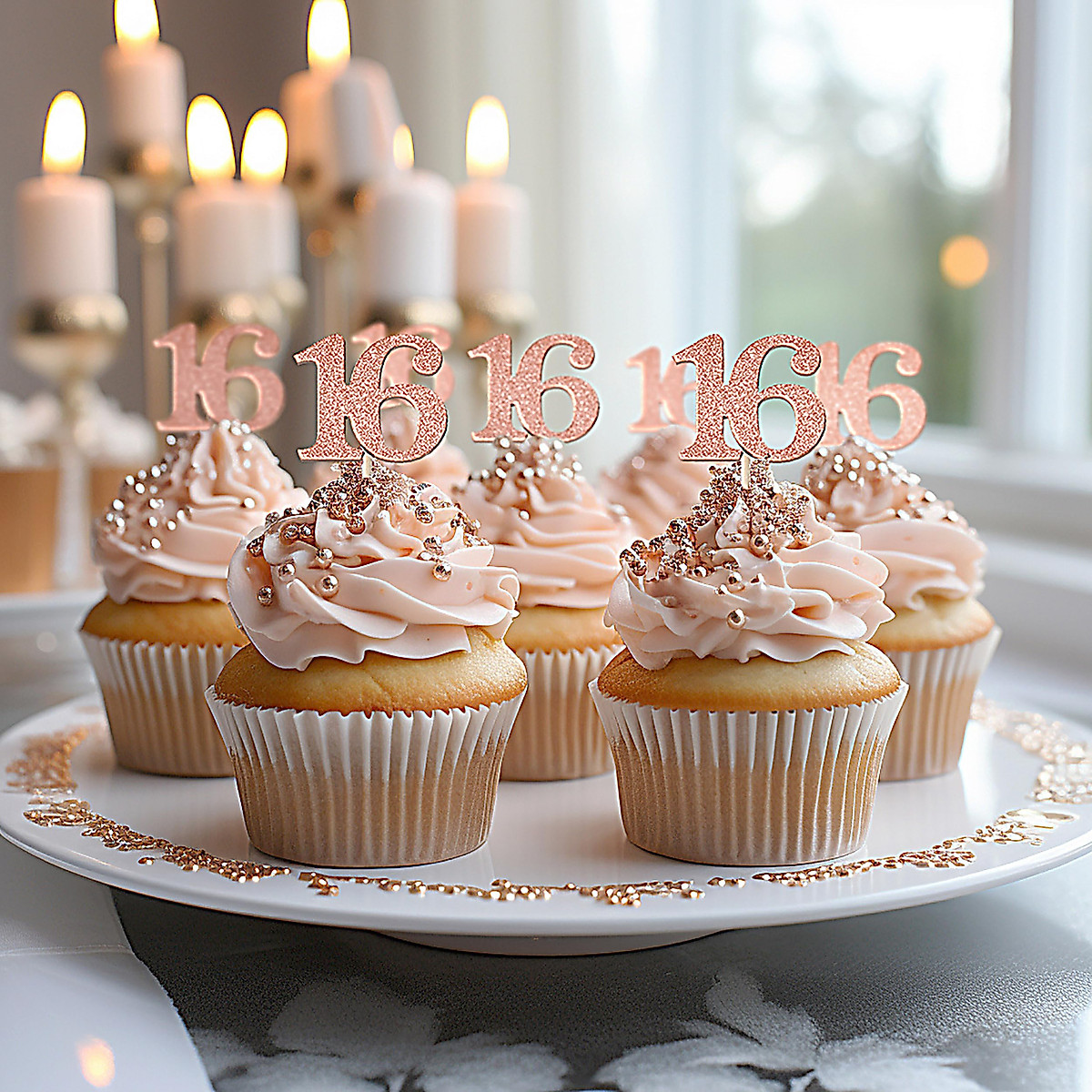 Happy 16th Birthday Decorations For Girls - Sweet 16 Party Decorations Pink, Sweet 16 Birthday Decorations For Girls, Sweet 16 Balloons, 16th Birthday Girl, 16th Birthday Balloons Sweet 16 Decorations