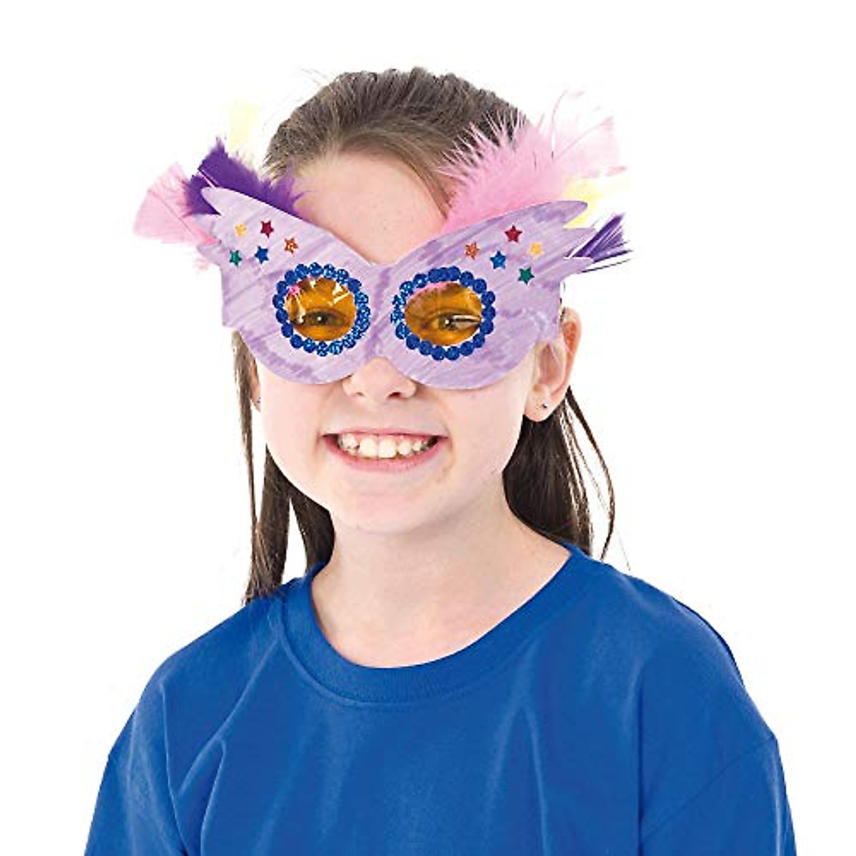 Baker Ross Design Your Own Glasses, Blanks for Kids to Paint and Decorate for Arts and Crafts Activities (Pack of 12), 35cm, White (ET608)