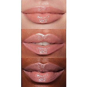 e.l.f. Lip Lacquer, Nourishing, Non-Sticky Ultra-Shine Lip Gloss With Sheer Color, Infused With Vitamins A & E, Vegan & Cruelty-Free, Whisper Pink