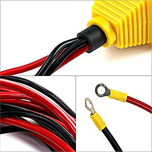 QWORK Winch Hand Control Assembly, for 1500lbs to 5000lbs 12V Electric Winch, 1 Piece