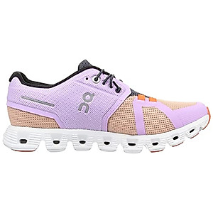 ON Women's Cloud 5 Push Sneakers, Fiji/Rose, 9.5