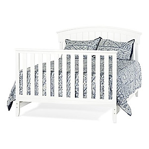 Child Craft Delaney 4-in-1 Convertible Crib, Matte White