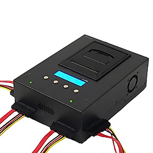 Acumen Disc EZ Dupe HD Pal Pro Hard Drive Duplicator & Analysis Lab - Deluxe Kit 36GB/Min (1 to 3), Black