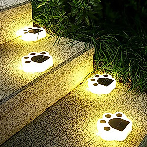 ZHURGN Solar Garden Lights Waterproof Outdoor Solar Lamp Home Garden Walkway Lighting Solar Deck Lights Balcony Patio Pathway Lighting (Color : 1pcs, Light Color : White)