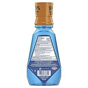 Crest Pro Health Intense Mouthwash with CPC (Cetylpyridinium Chloride), Clean Mint, 16.9 Fluid Ounce (Pack of 4)