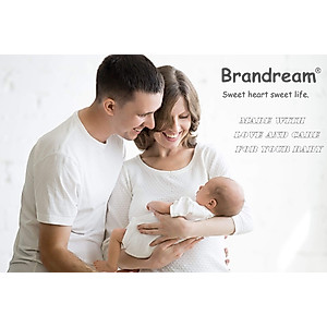 Brandream Milky Way Space Galaxy 3-Piece Baby Boy Girl Nursery Crib Bedding Set with Spaceship Rocket Theme - Black and White Bedding