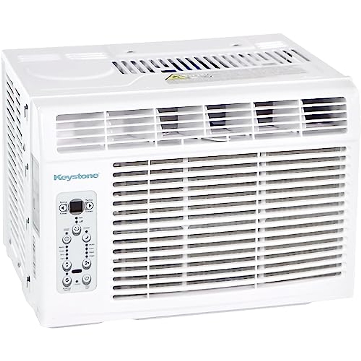 Keystone Energy Star 14,500 BTU Window Mounted Air Conditioner & Dehumidifier with Smart Remote Control - Window AC for Apartment, Living Room, Garage, Medium-Large Rooms up to 650 Sq.Ft.