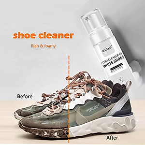 Madala Shoe Cleaner Kit, 7 Oz Sneaker Cleaner, Shoe Cleaning Kit, Shoe Cleaner Sneakers Kit for Leather Shoe, Whites shoes, Nubuck Sneakers, Tennis Shoe, Suede Shoe Cleaner
