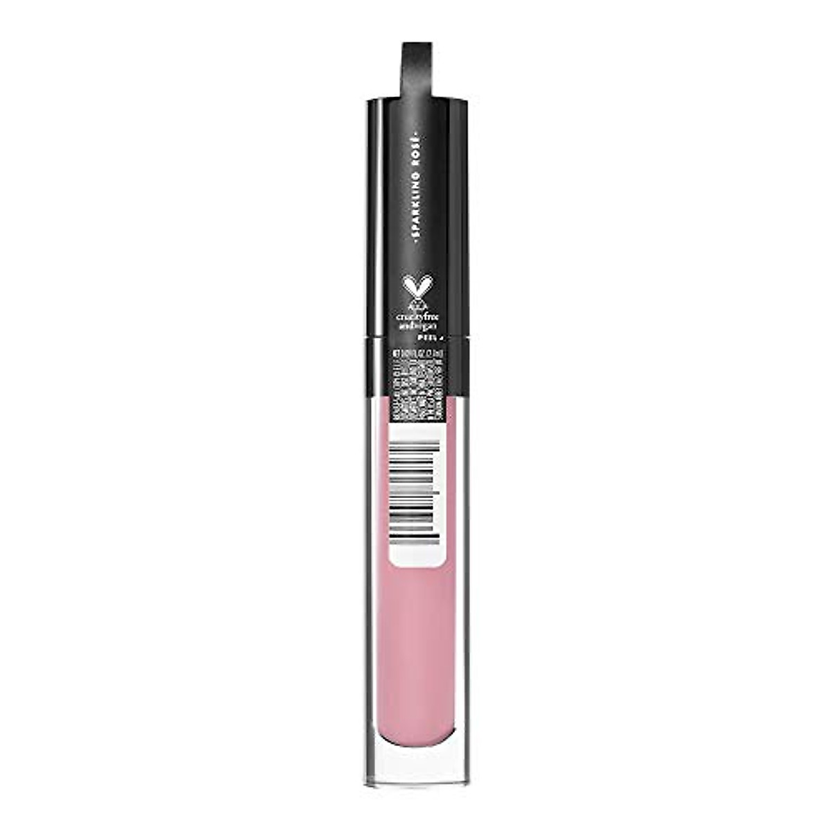 e.l.f., Lip Plumping Gloss, Hydrating, Nourishing, Invigorating, High-Shine, Plumps, Volumizes, Cools, Soothes, Sparkling Rosé, Shimmer, 0.09 Oz