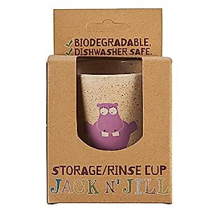 Jack N' Jill Rinse/Storage Cup - Hippo