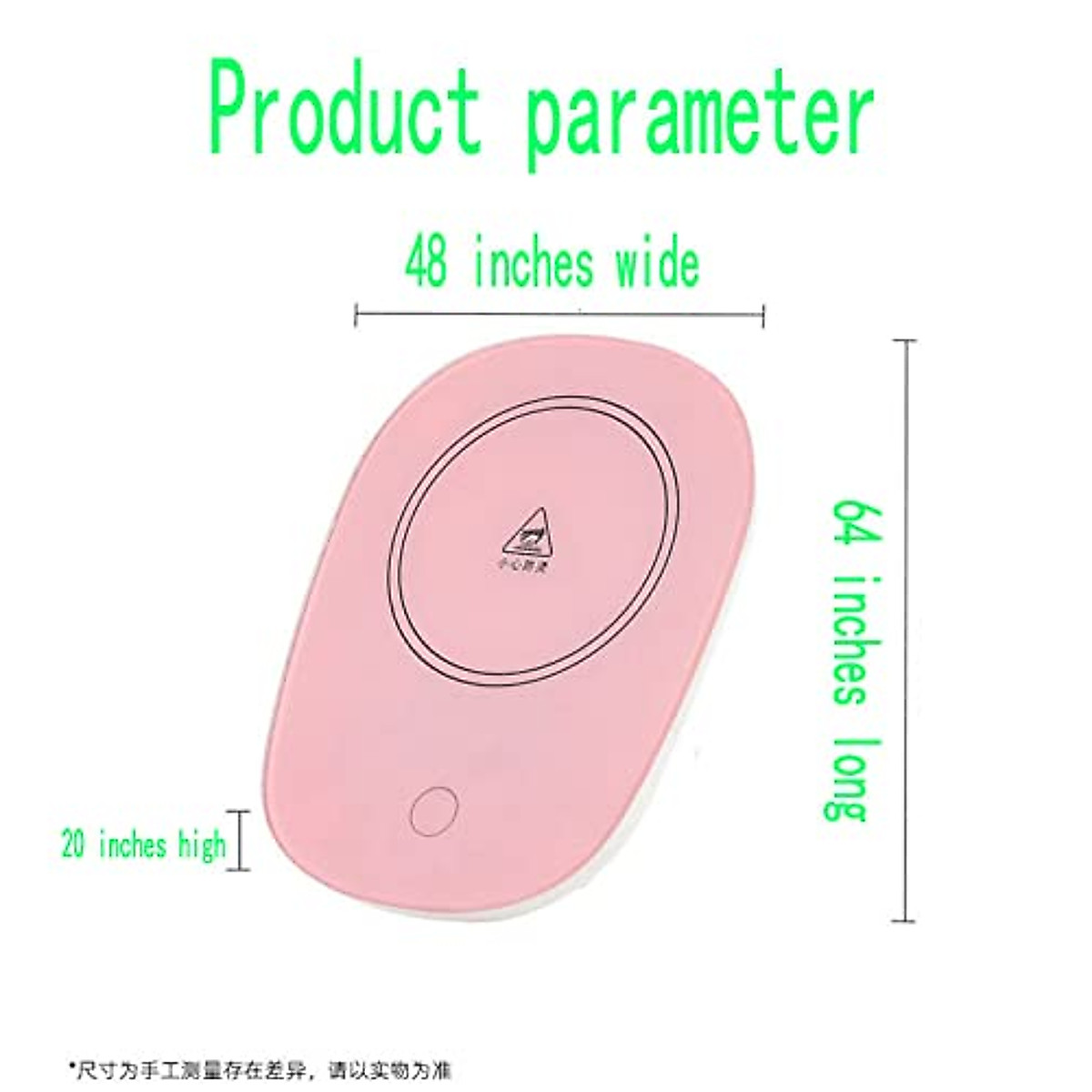 The Warm Coffee Cup Heating Set is a Great Value Gift for him and her, intelligently Turning Off The Beverage Heater Thermostat Desk Suitable for The Cup Set Coffee Cup with Spoon and Heater (Pink)