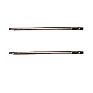 PANOVOS (2PCS)1/4" Hex Shank Pocket Hole Drill Bit + 3/8"(9.5mm)Replacement Twist Step Drill Bit with Depth Stop Collar for Manual Pocket Hole Jig System drill guide Drill Tools Kit Accessories