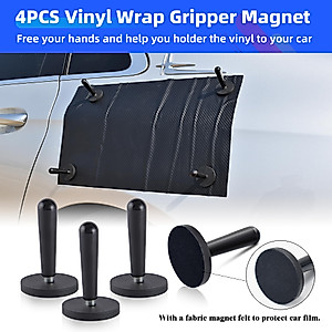 Zanch Vinyl Wrap Tool Kit,Complete Tools for Automotive Vinyl Wrap Film Installation - Deluxe 45pcs Includes Blue Heat Gun