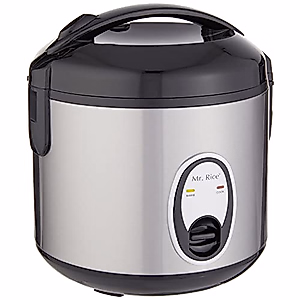 4 Cups Rice Cooker with Stainless Body