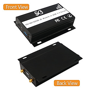 Heayzoki Wireless Network Card NGFF M.2 to USB 3.0 WiFi Network Card Converter with High Gain 2.4G 5G Antenna USB WiFi Adapter for PC Laptop Desktop