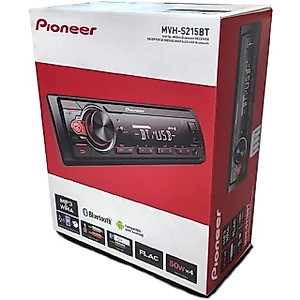 Pioneer In-Dash Built-In Bluetooth, Media Player Front USB Auxiliary, MP3, Pandora, AM/FM Radio, Built In iPod, iPhone, and iPad Controls, Arc Phone App Car Stereo Receiver
