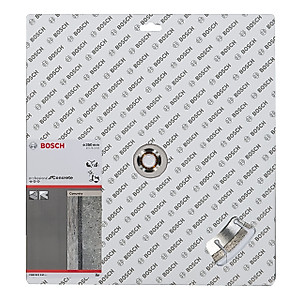 Bosch Professional 1x Diamond Cutting Disc Standard for Concrete (for Concrete, Cellular Concrete, Ø 350 x 20/25,40 x 2,8 x 10 mm, Accessories for Table Saws, Petrol Saws)