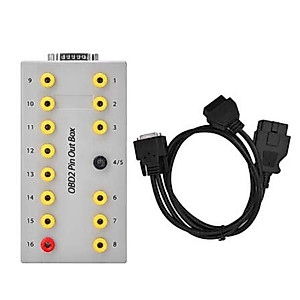 OBDII Diagnostic Scan Detector ＆ Break Out Box, OBD2 Breakout Box, OBD line Signal , Auto ECU Connector