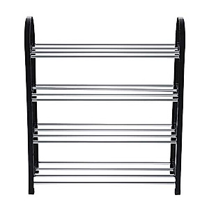 Shoe Rack, Plastic Aluminum Metal Standing Shoe Rack DIY Shoes Storage Shelf Home Organizer(ÖкÅËĲã50*19*58CM), Shoe Rack, Plastic Aluminum Metal Standing Shoe Ra4 show rack organizer shoe storage s