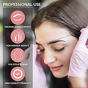 Microblading Supplies Pre-Inked Eyebrow Mapping String – 15 Meters - Ultra-Thin, Mess-Free Thread, Create a Crisp, Spot-on Brow Map Every Time – Hypoallergenic, Cosmetic Grade For Permanent Makeup