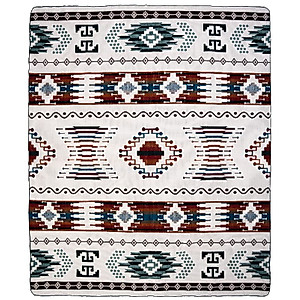 QISU Wool Blanket Throw | Large, Beautiful, Warm, Variegated, Handmade in Ecuador by Local Artisans | 94″ x 78″ | Ultra-Soft, Hypoallergenic, Breathable | Non-Itchy or Scratchy Fabric(Collard Trogon)