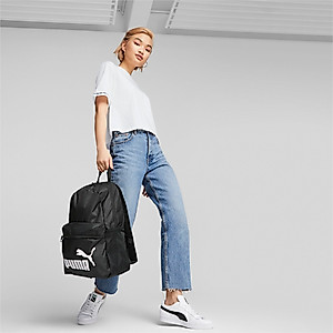 Puma Phase Backpack Laptop shool sports 758487 01 black, color:black