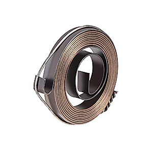 uxcell Drill Press Spring Drill Press Quill Feed Return Coil Spring Assembly Spring Steel Chemical Blackening Finish 980mm Expand Long 40x6x0.65mm
