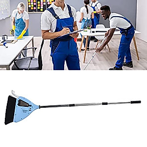 GLOGLOW 2 in 1 Vacuum Sweeper, USB Charging Cordless Vacuum Broom Vacuum Broom Cleaner for Household Bedroom