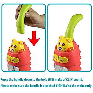 SUPERHIGH Kids Vacuum Cleaner Toy for Toddler, Toy Vacuum with Lights & Sounds Effects, Great 3-6 Year Old Girl Gifts and Boys, Pretend Play for Toddlers