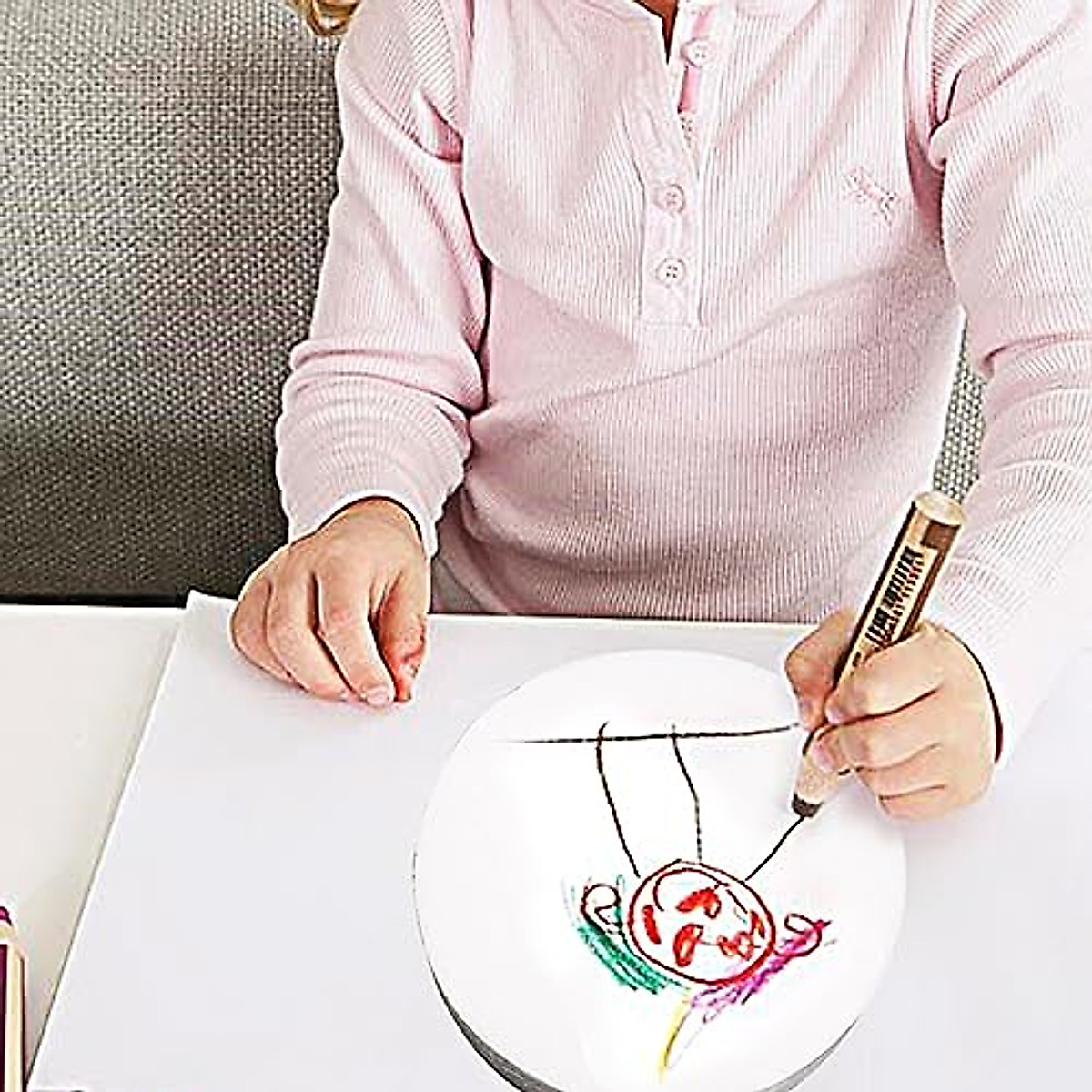 Tofficu 10 Pcs Foam Disc Foam Cake Model Cake Practice Foam Cake Circles Cake Rounds Cake Practice Model Cake Round Foam for Crafts Material Foam Child Unique White