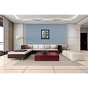 SOLD Santorini Bougainvillea, Summer Day On The Greek Isle By Internationally Renowned Painter Yary Dluhos