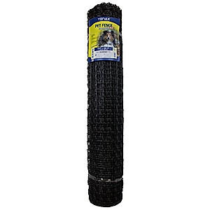 Tenax 2A140075 Pet Fence Select Pet Fence, Black, 4' x 330'