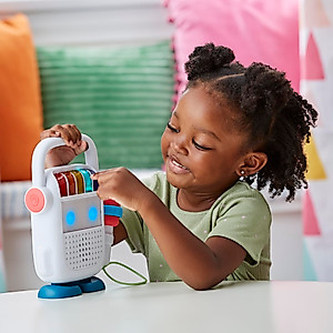 Playskool Rock n’ Roll Bot, Kids Bluetooth Speaker and Voice Changing Karaoke Microphone Toy, Ages 3 and Up (Amazon Exclusive)