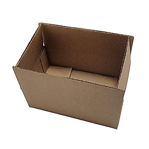 100 6x4x2 Cardboard Packing Mailing Moving Shipping Boxes Corrugated Box Cartons