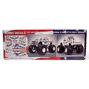 AMT USA-1 Chevy Silverado Monster Truck 1:25 Scale Model Kit