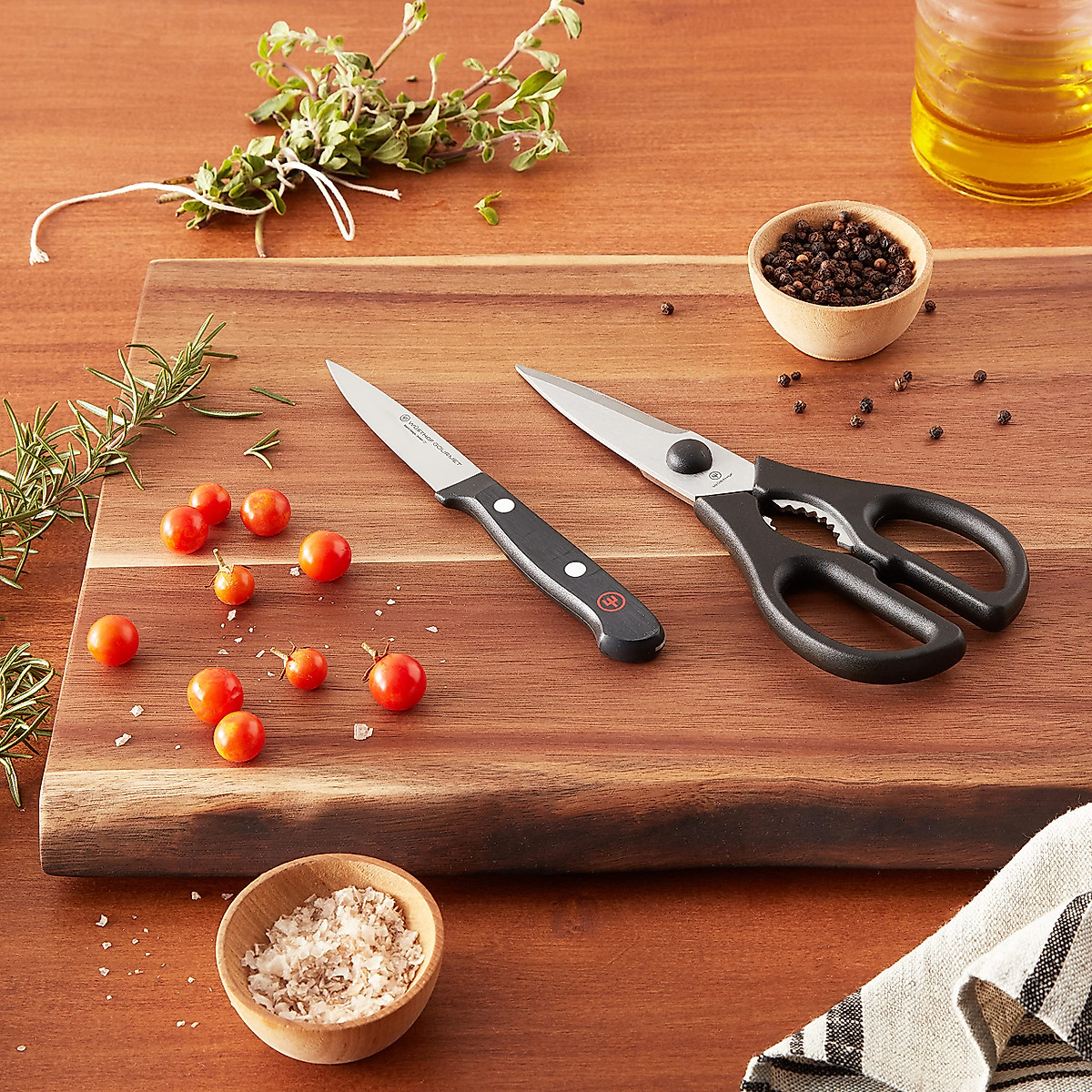 WÜSTHOF Gourmet 3" Paring Knife and Shears Set