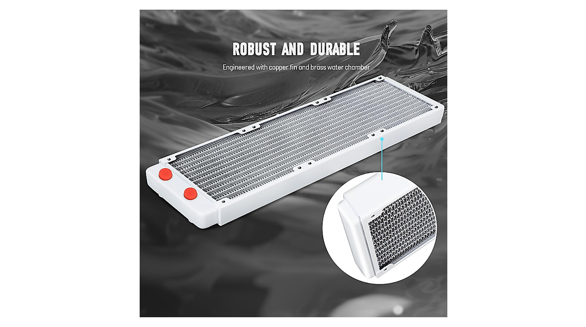 360mm Copper Water Cooling Radiator for PCs