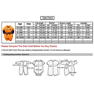 YFYBaby Newborn Baby Boys Romper Infant Toddler 100% Organic Cotton One-Piece Jumpsuit