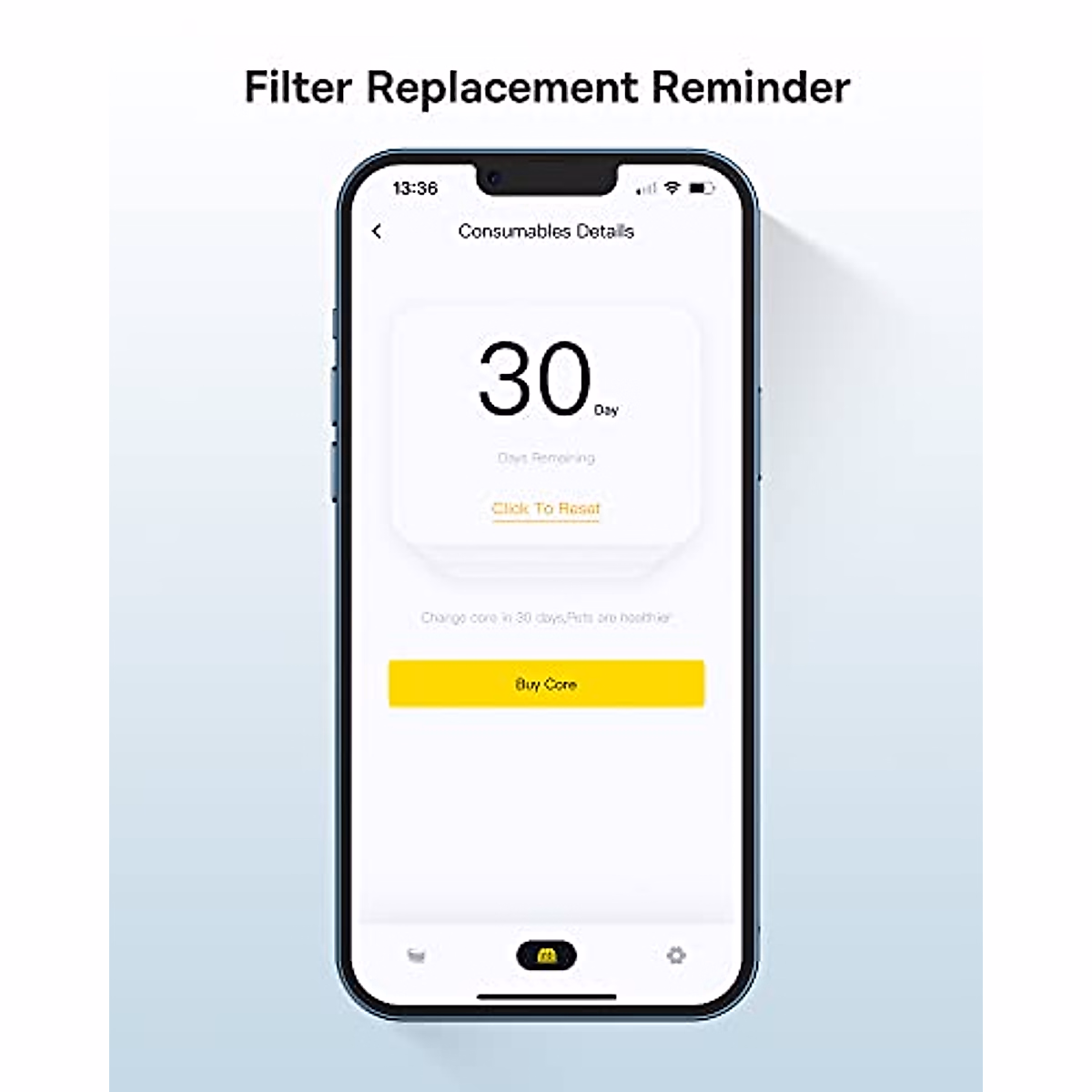 Baseus 8 Packs Replacement Filters for 2.5L Lotis Y1 Smart Cat Water Fountain Pet Water Dispenser