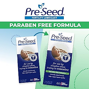 Pre-Seed Fertility Lubricant, For Use by Couples Trying to Conceive