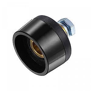 uxcell TIG Welding Cable Panel Connector Socket Quick Fitting DKJ 50-70, Black, 2Pcs