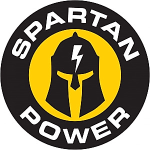 Spartan Power ABS Drill Free Solar Panel Mount 4 Piece (Black) Great for RV's, Vans, Trailers, Buses, Skoolies, Boats