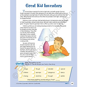 Skill Sharpeners Spell & Write, Grade 5