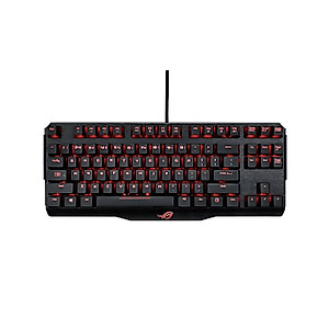 ASUS Mechanical Gaming Keyboard (ROG Claymore Core(Cherry MX Red)) (Renewed)