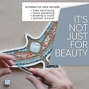 Tweezer Guru Pointed Tweezers - Sharp Precision Needle Nose Tip, Best Tweezers for Eyebrows and Ingrown Hair, Surgical Pointed for Blackheads & Splinters (Yellow)